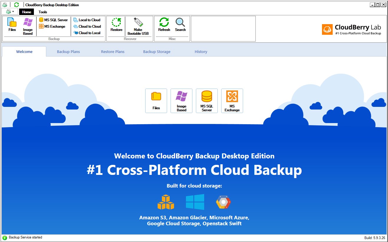 NEU! CloudBerry Test